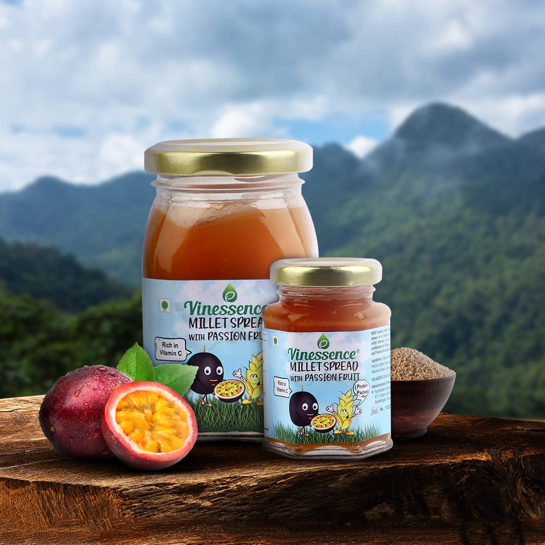 Millet Spread with Passion Fruit – Sunshinebaby Products