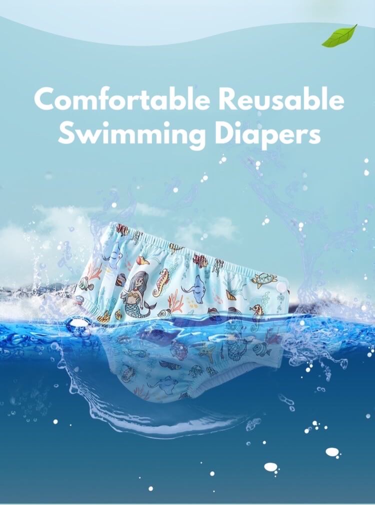Unisex Reusable Diapers For Swimming |Sunshinebaby Products