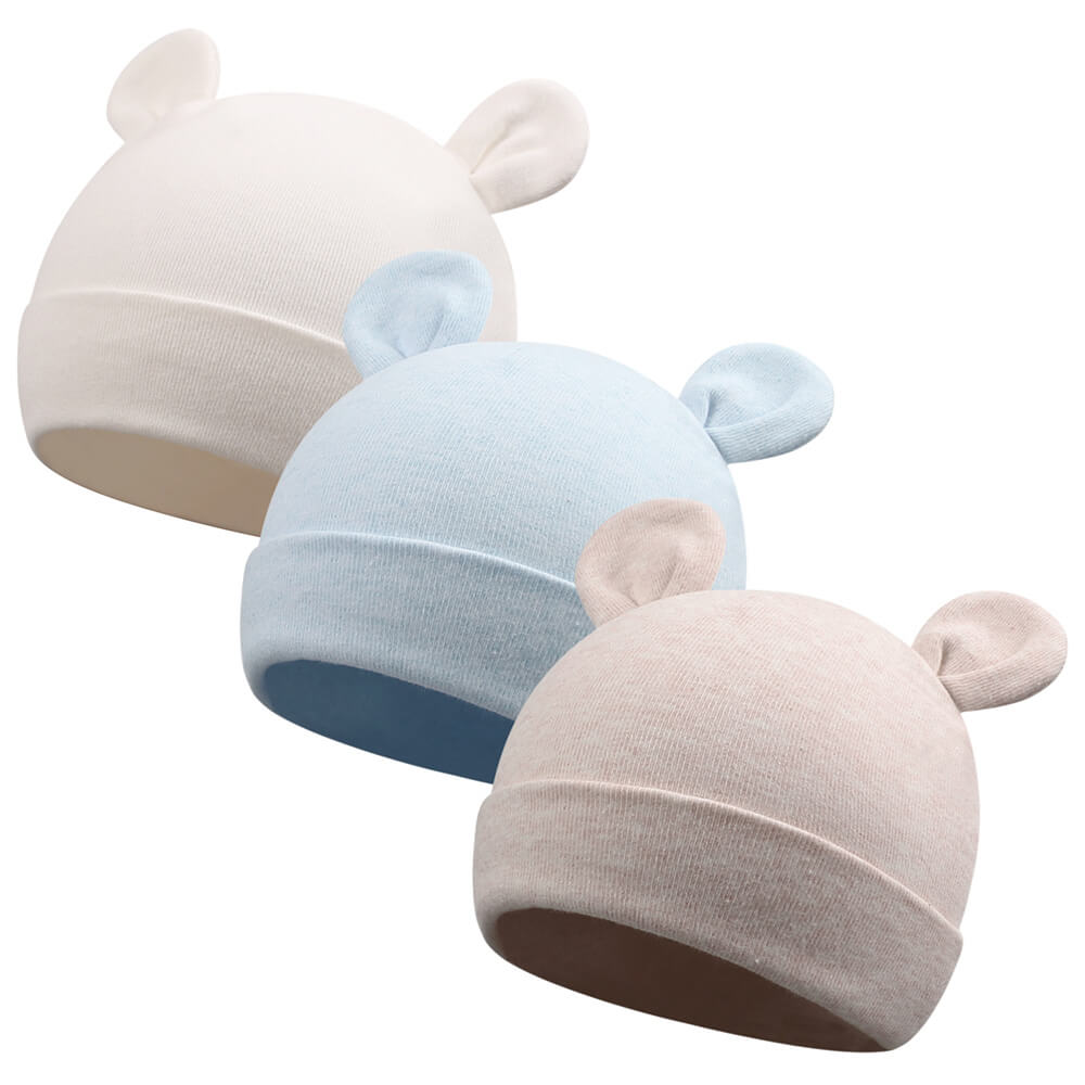 Organic Cotton Caps for Newborns | Soft & Gentle on Skin – Sunshinebaby ...